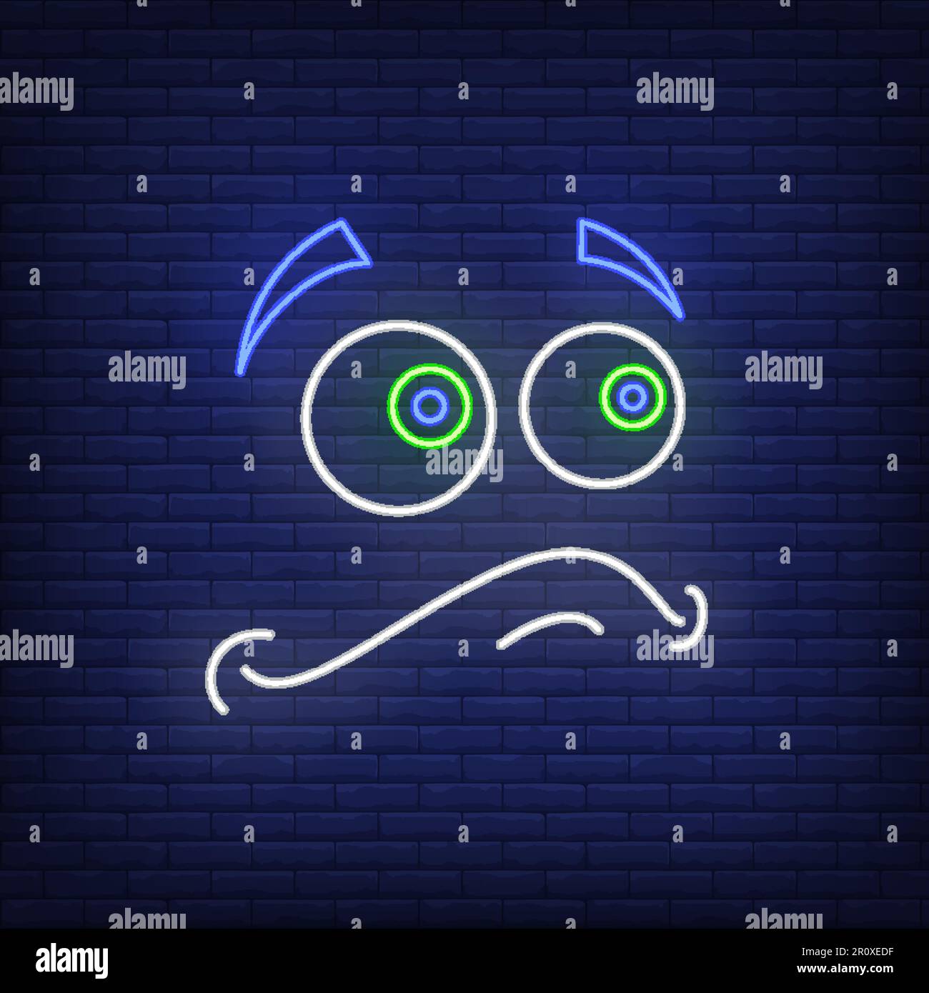 Smiley emoticon facial expression disappointed immagini e fotografie ...