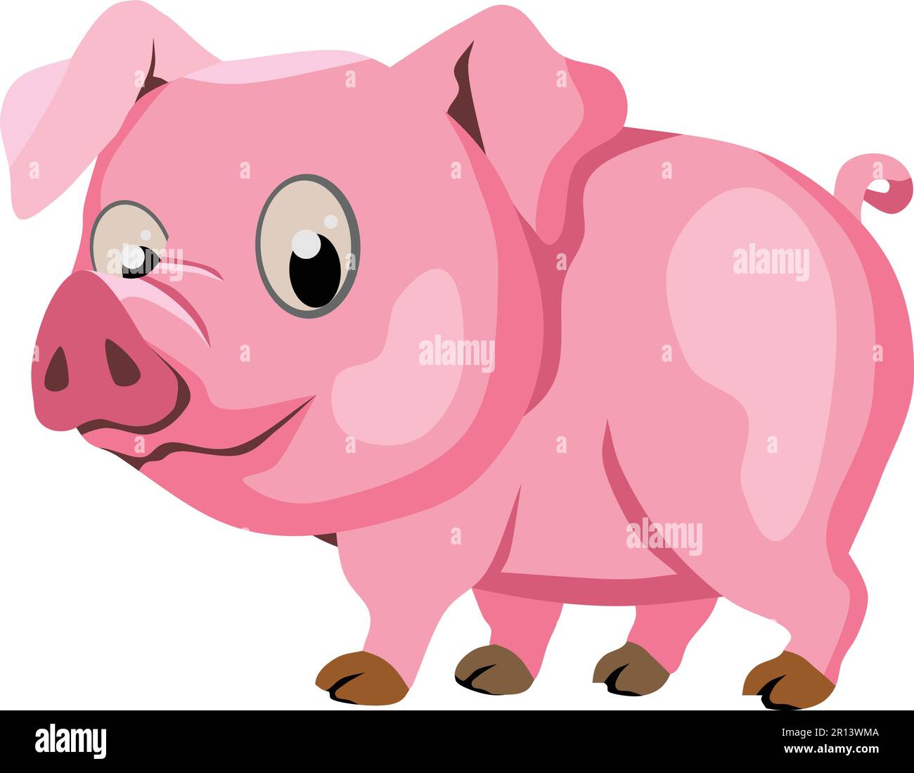 Anatomia del maiale Immagini Vettoriali Stock - Alamy