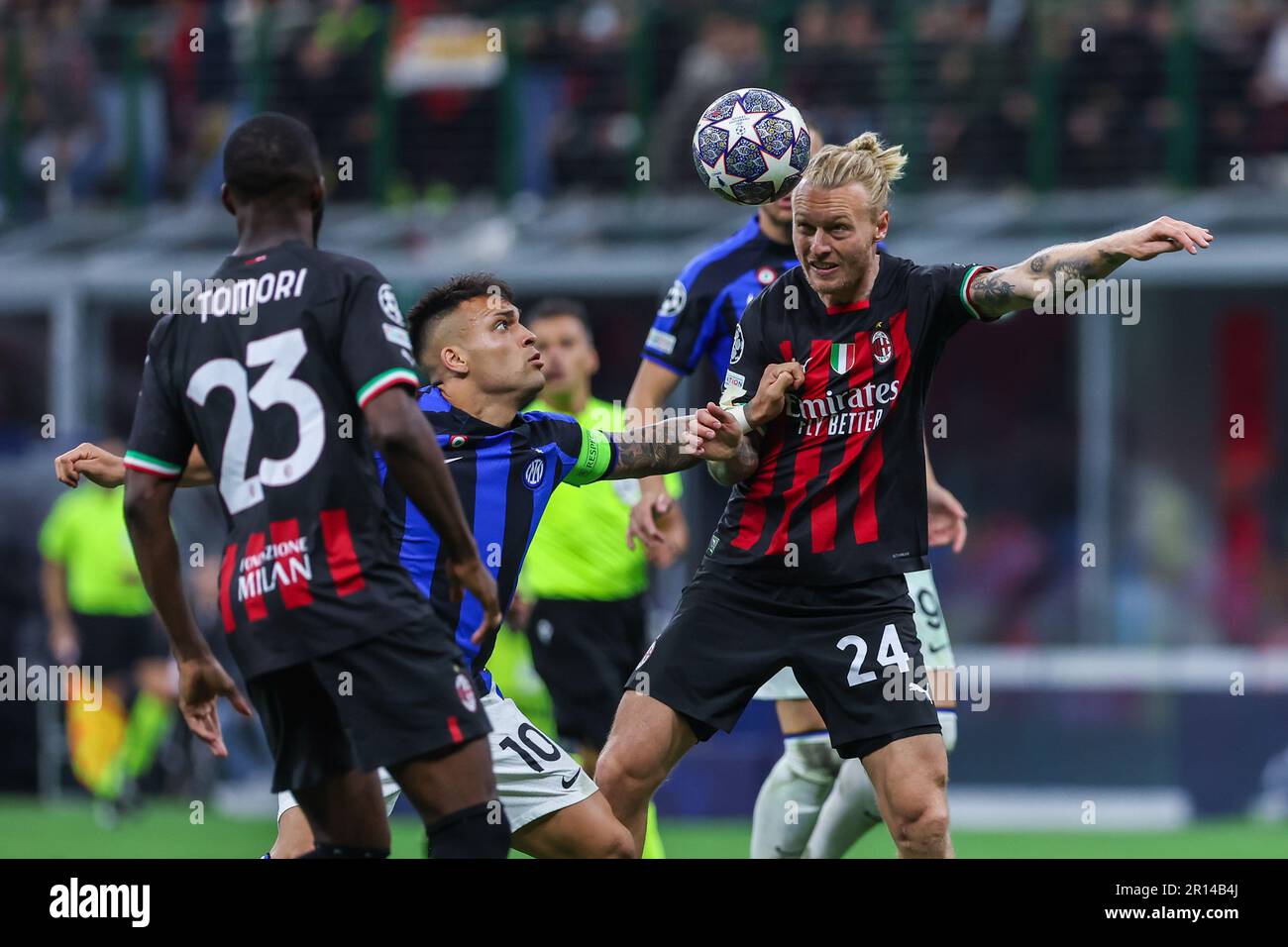 Milano, Italia. 10th maggio, 2023. Alexis Saelemaekers of AC Milan in ...
