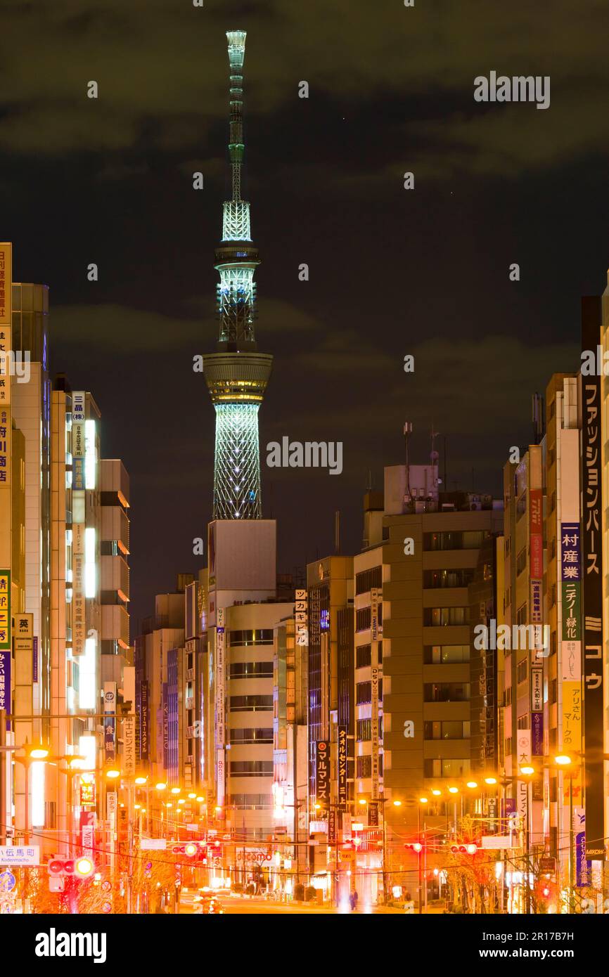 Vista strada con skytree immagini e fotografie stock ad alta ...