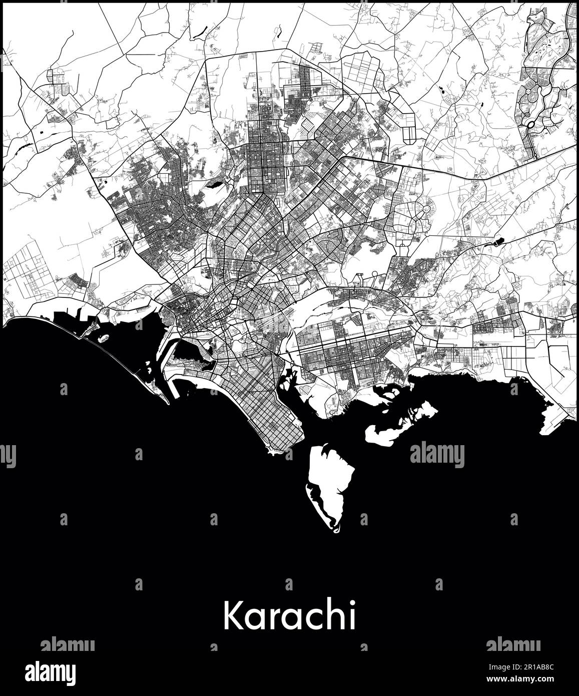 Karachi pakistan Immagini Vettoriali Stock - Alamy