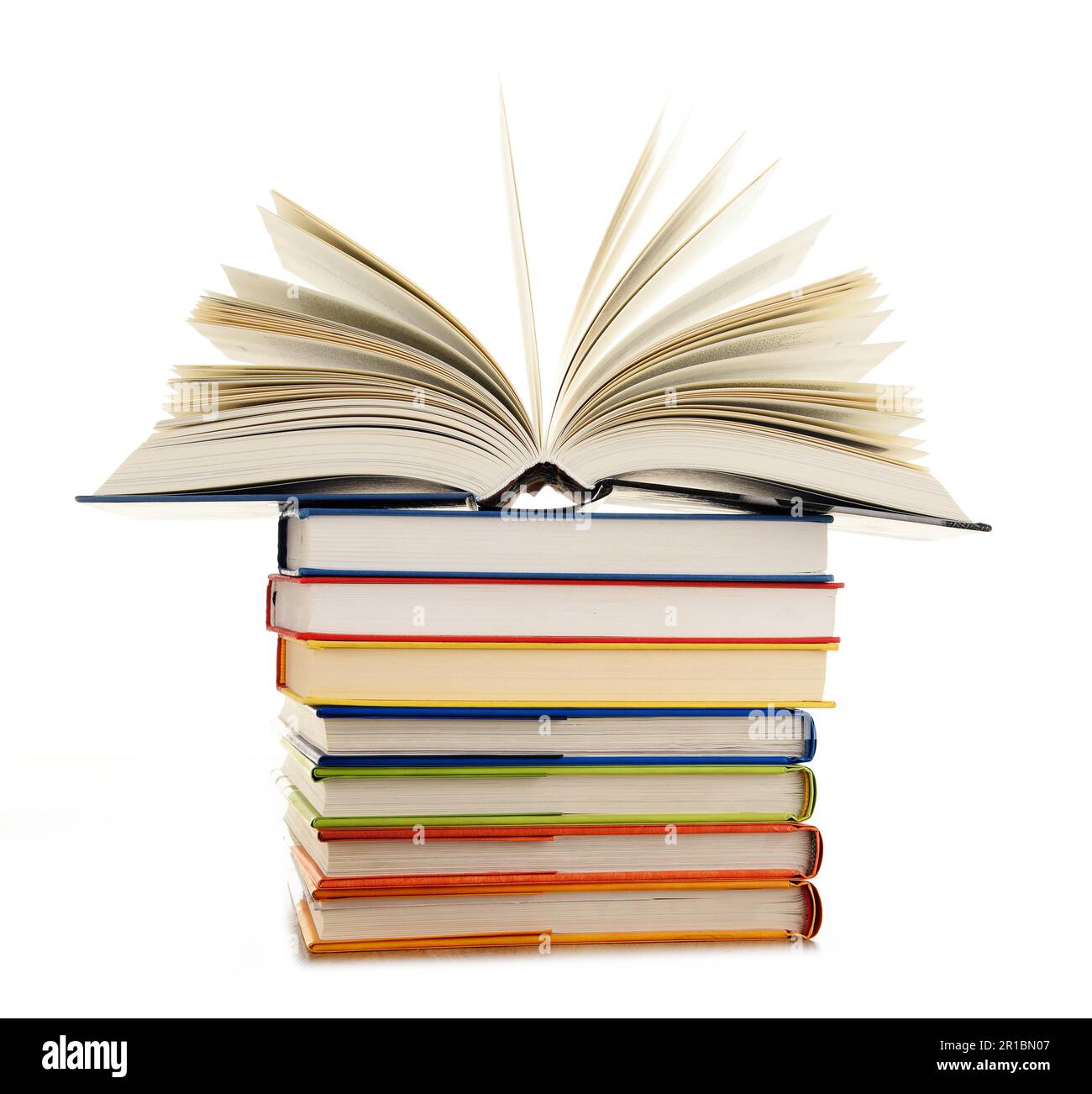 Libros fondo blanco immagini e fotografie stock ad alta risoluzione - Alamy