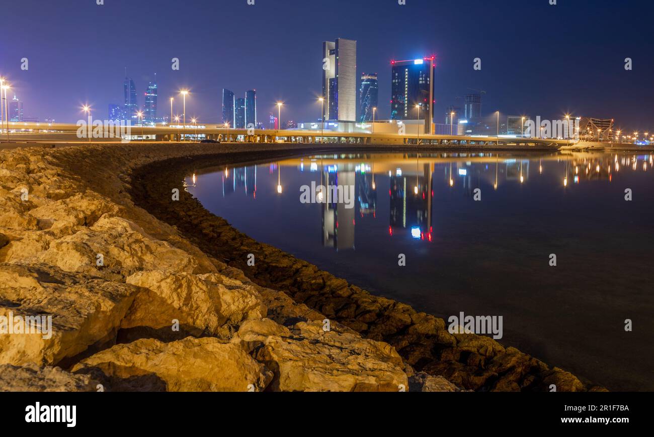 Bahrain financial centre manama immagini e fotografie stock ad alta ...