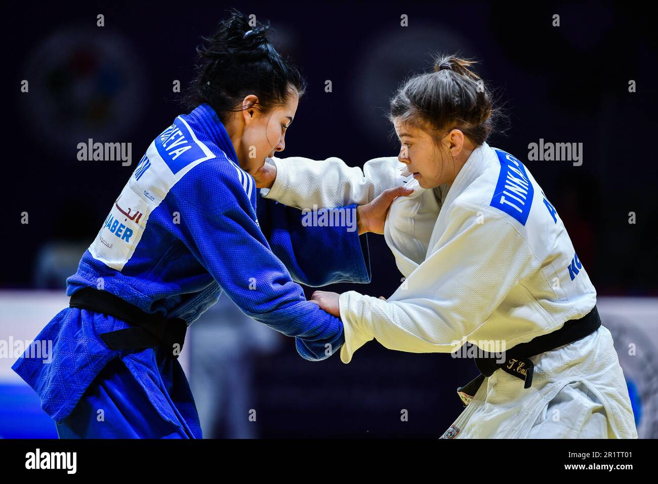 Doha, Qatar, 8 maggio 2023. Tinka Easton dell'Australia in azione in ...