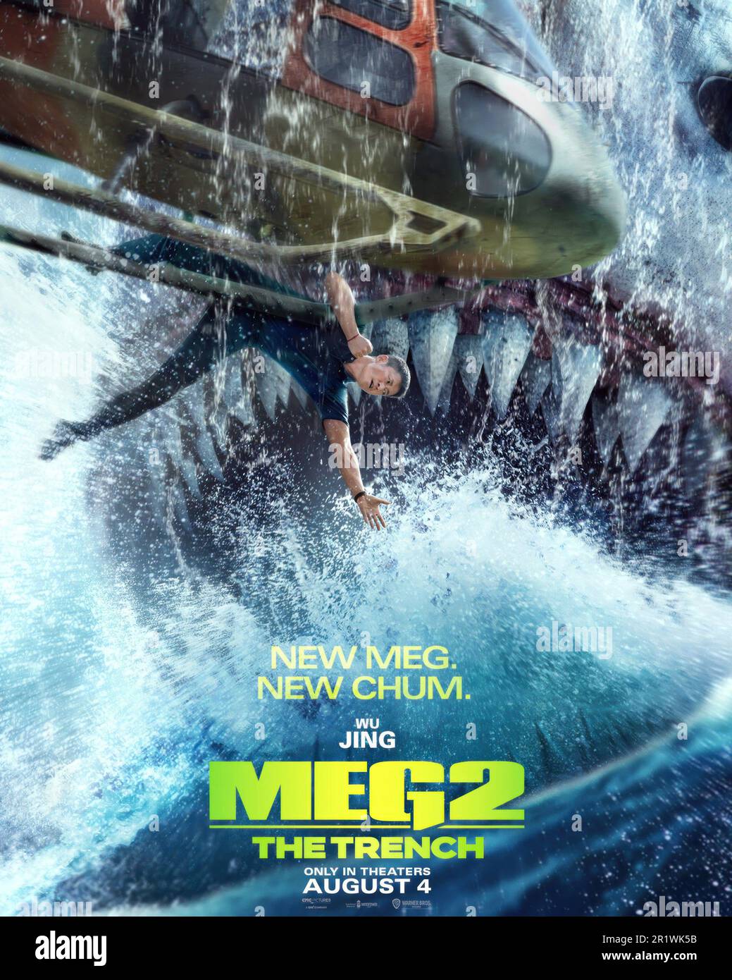 IL MEG 2: LA TRINCEA, (aka MEG 2: LA TRINCEA), poster, WU Jing, 2023 ...