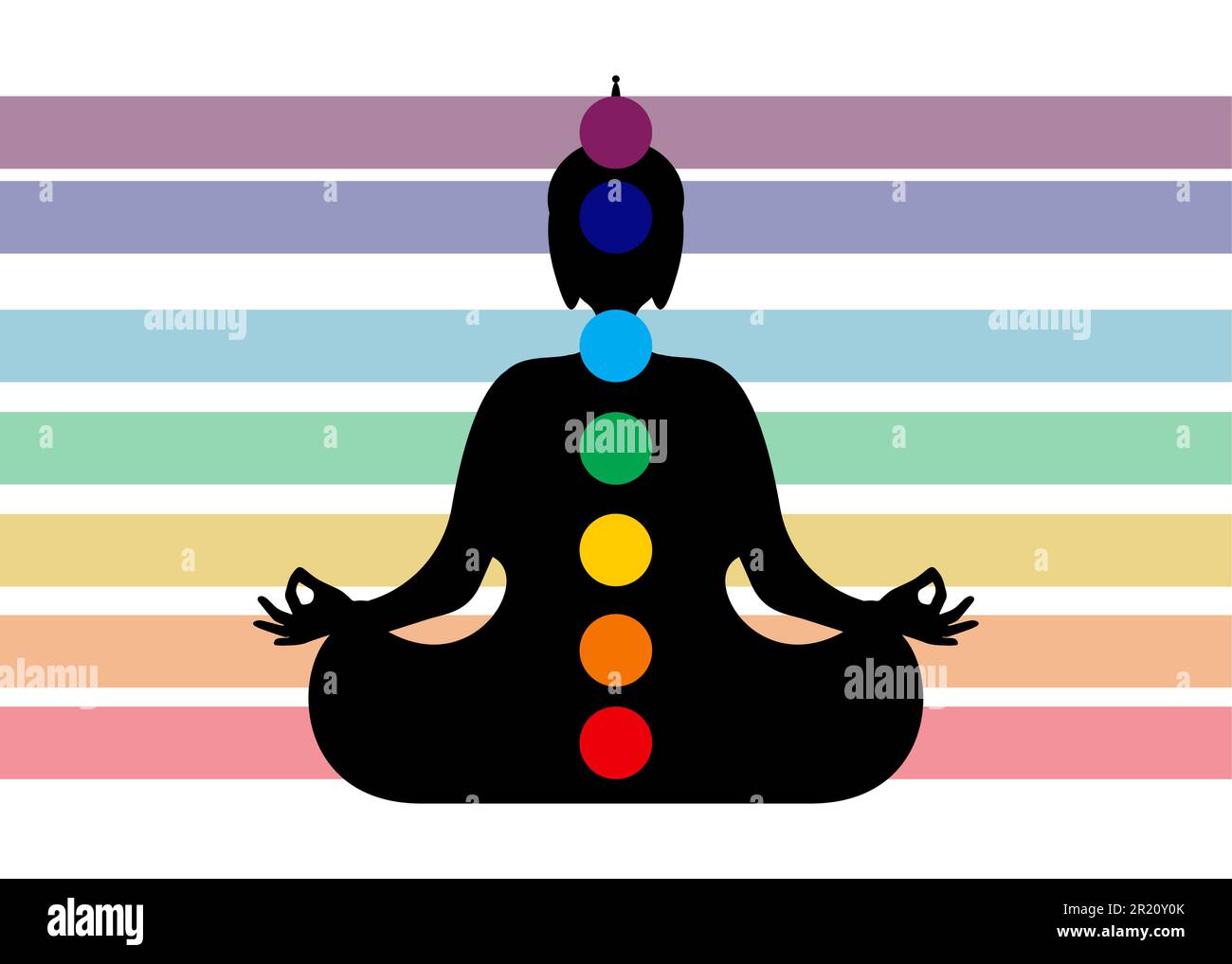 Sette chakra immagini e fotografie stock ad alta risoluzione - Alamy