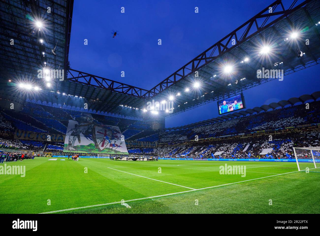 Milan inter coreografia immagini e fotografie stock ad alta risoluzione ...
