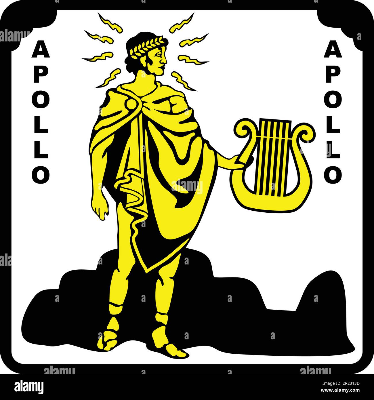 Dio apollo Immagini Vettoriali Stock - Alamy