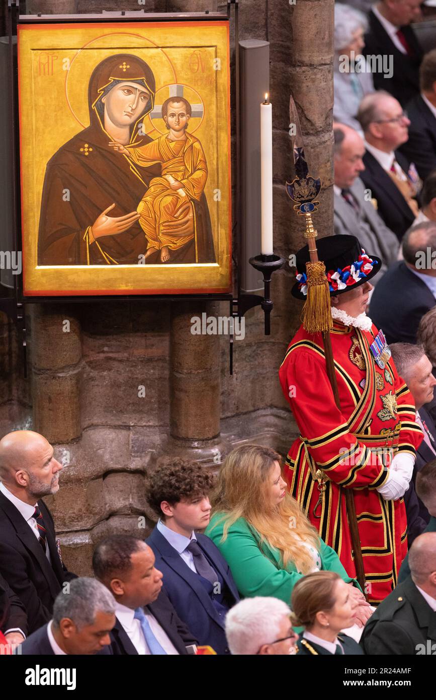 Abbazia di westminster per l'incoronazione di re carlo iii immagini e ...
