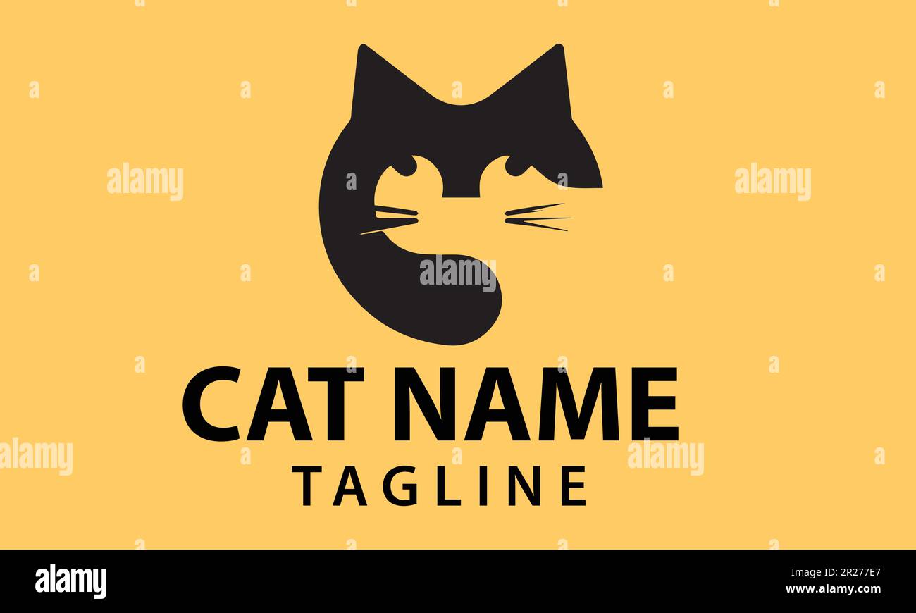 Logo per gatto immagini e fotografie stock ad alta risoluzione - Alamy