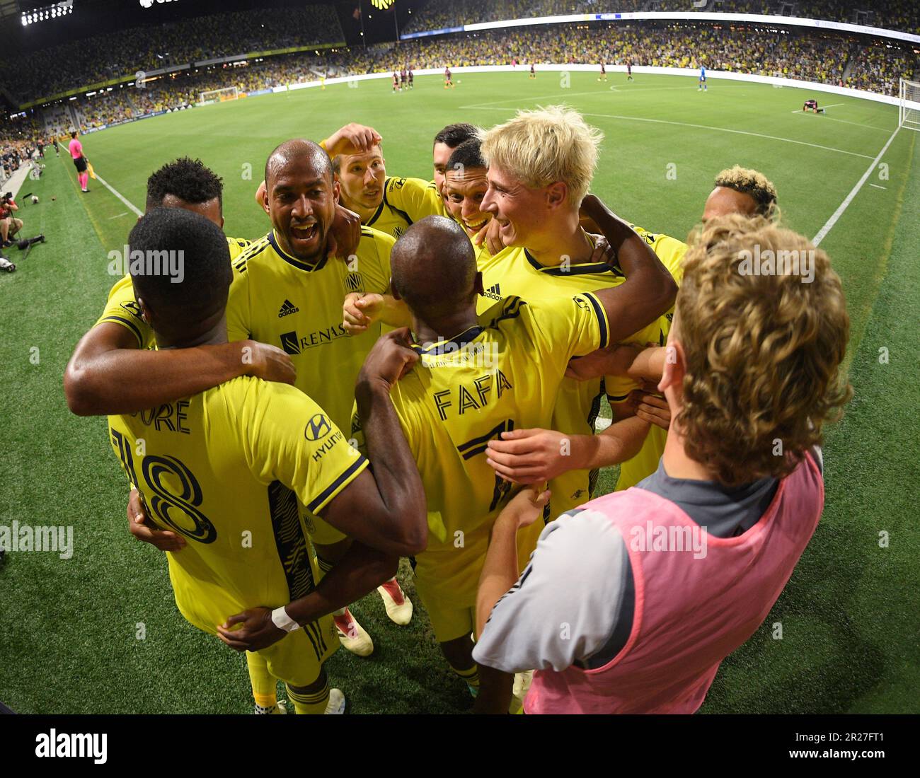 17 maggio 2023: Lukas MacNaughton, difensore del Nashville SC (3), e ...