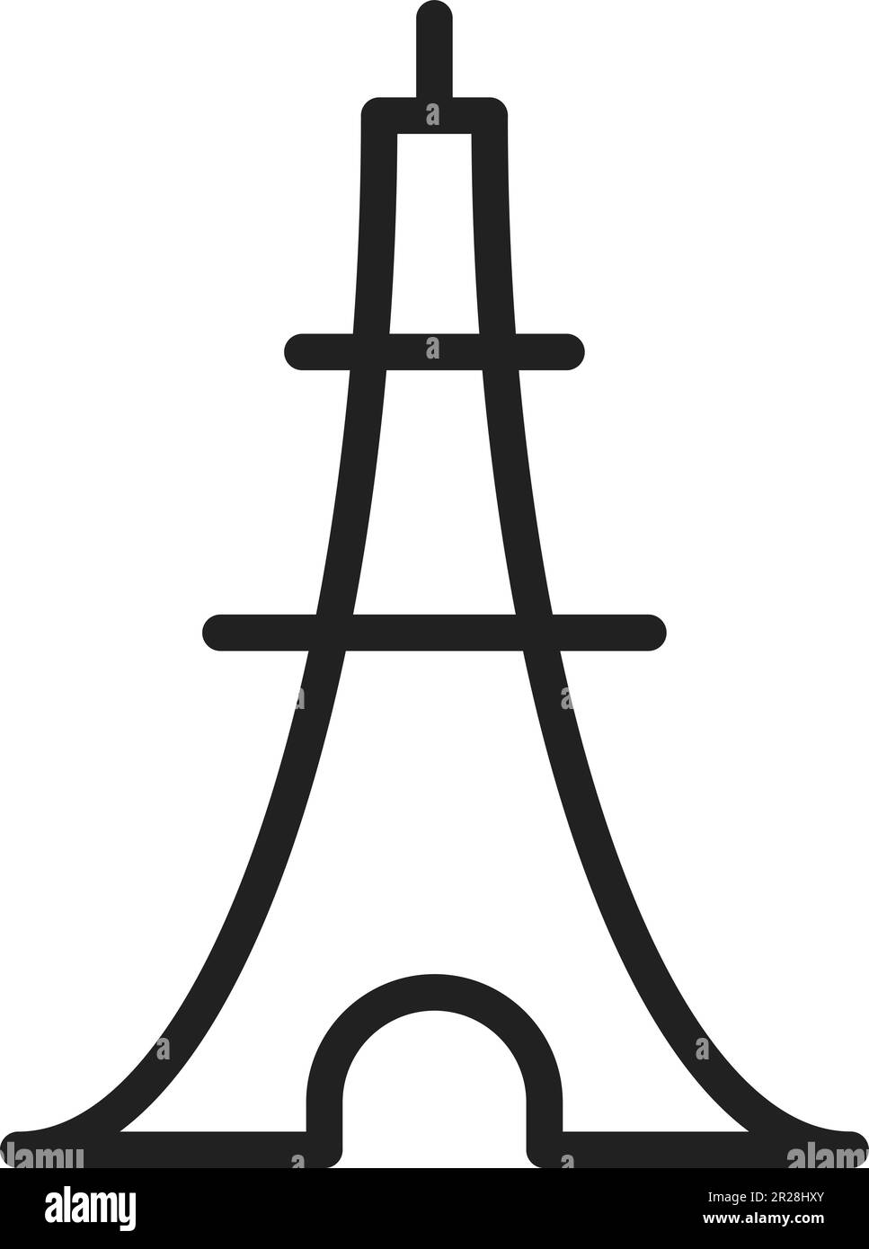 Fotografia di torre eiffel Immagini Vettoriali Stock - Alamy