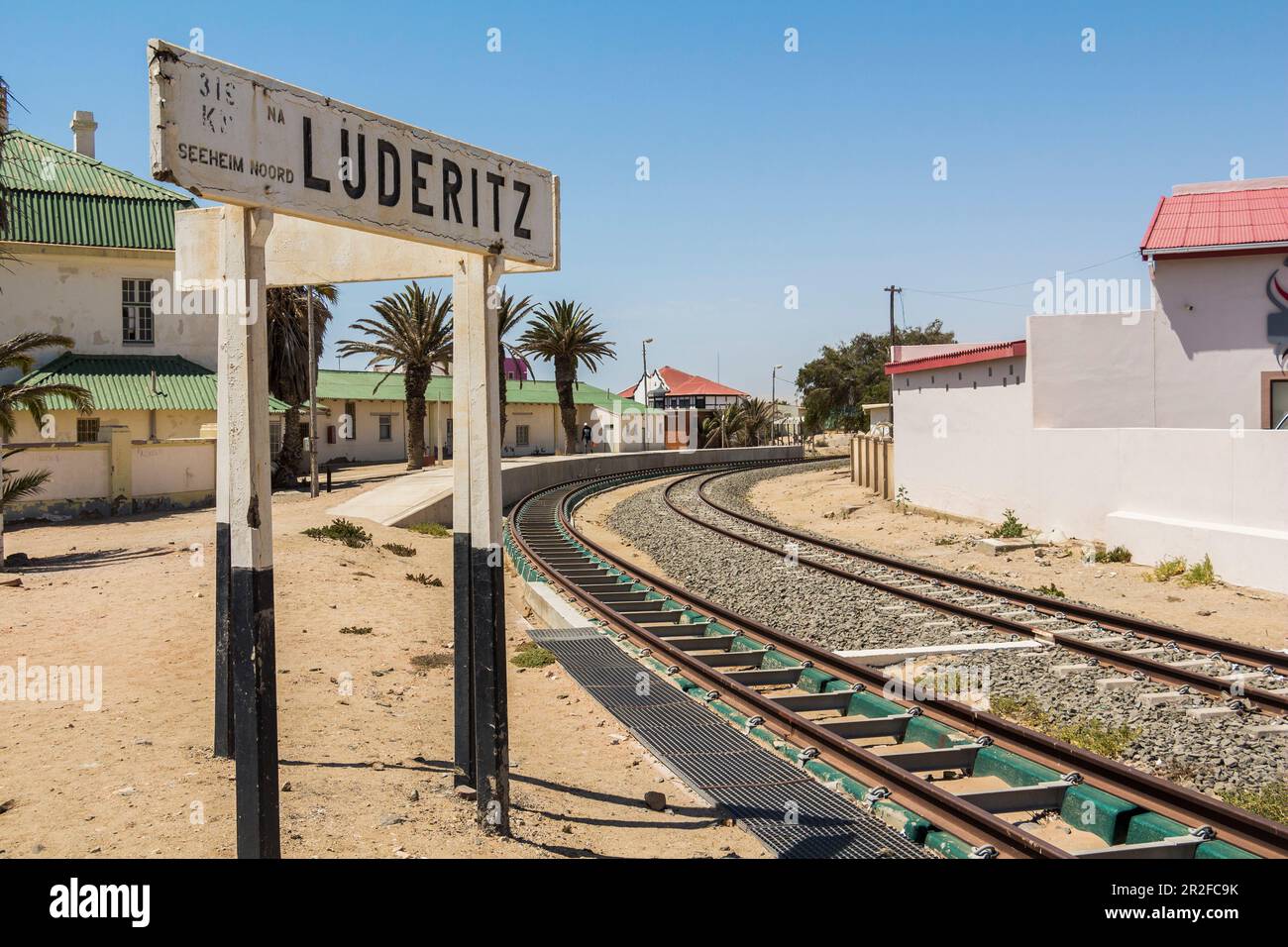 Railway station in namibia immagini e fotografie stock ad alta ...
