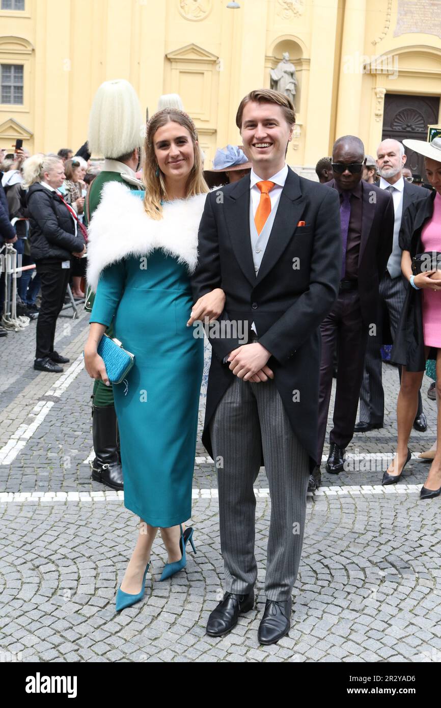 MONACO di BAVIERA, Germania - 20. MAGGIO 2023: XXXil Principe Ludwig von Bayern e sua moglie ...