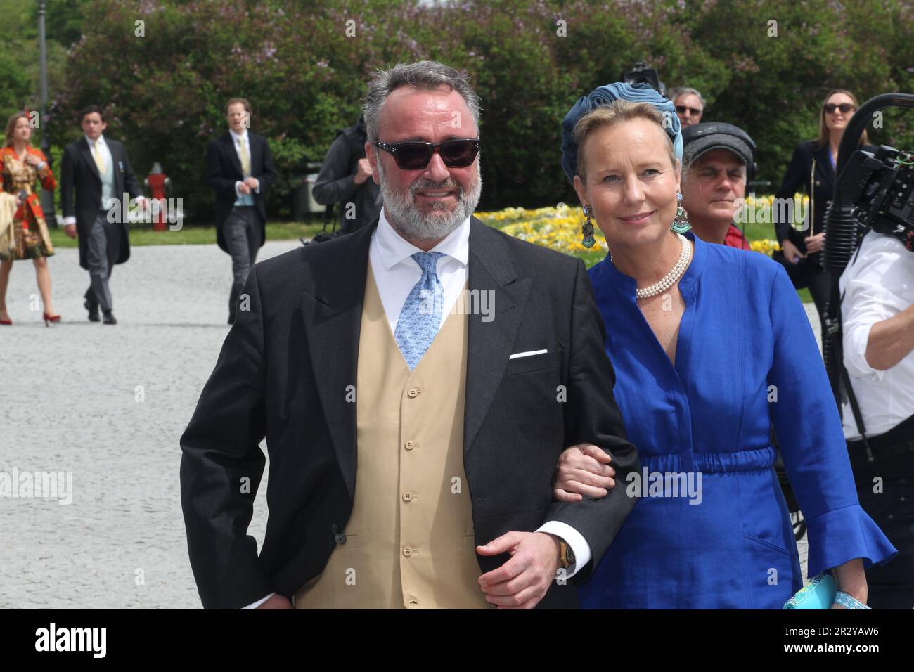 MONACO di BAVIERA, Germania - 20. 2023 MAGGIO: Stephan Kuffler, Ehefrau ...