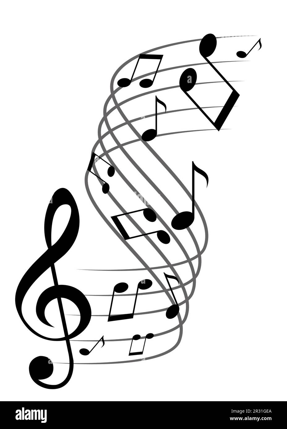 Sfondo note musicali verticale immagini e fotografie stock ad alta ...