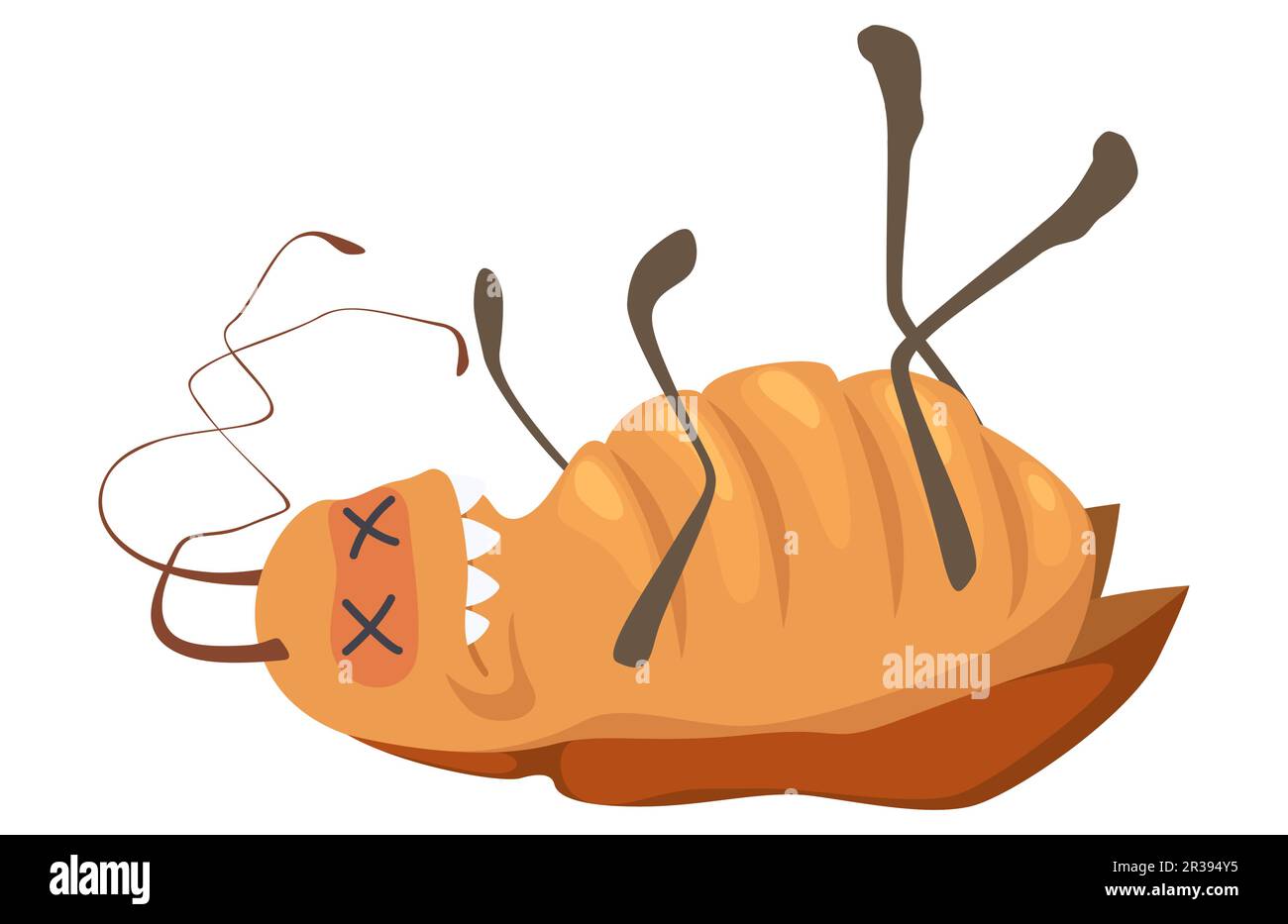 Morto divertente Immagini Vettoriali Stock - Alamy