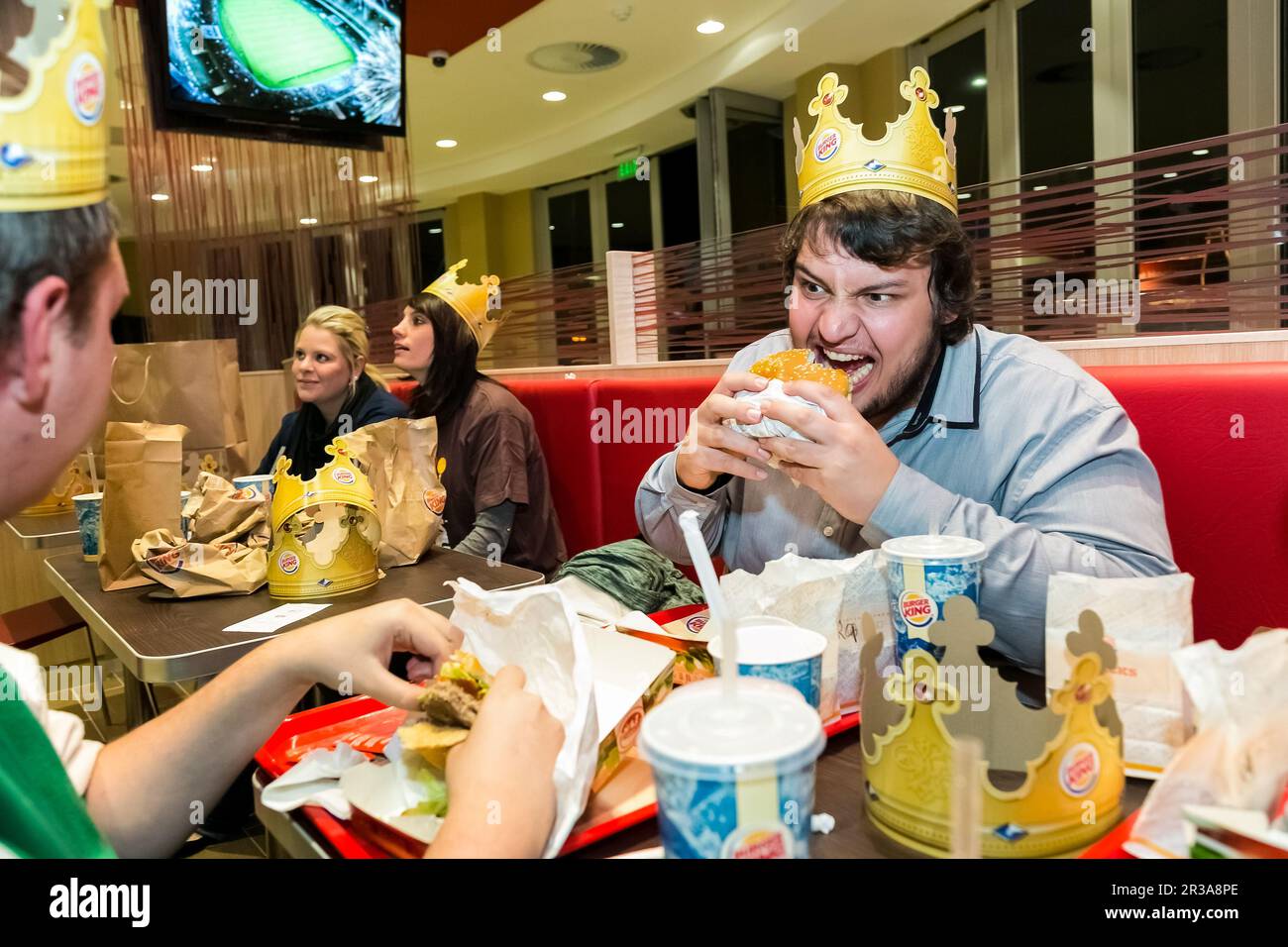 A burger king restaurant immagini e fotografie stock ad alta ...