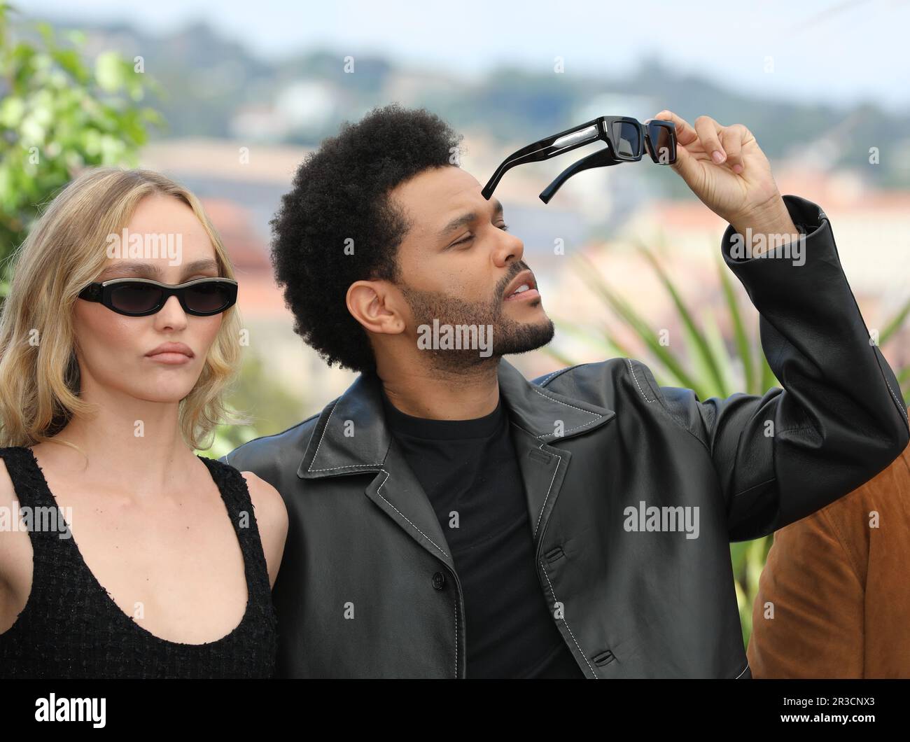 23 maggio 2023, Cannes, Cote d'Azur, Francia: LILY ROSE DEPP e ABEL ...