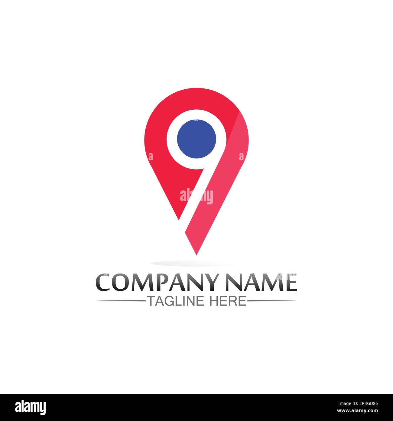 Icona posizione,logo mappa per mappa, mappa google, segnale, percorso ...