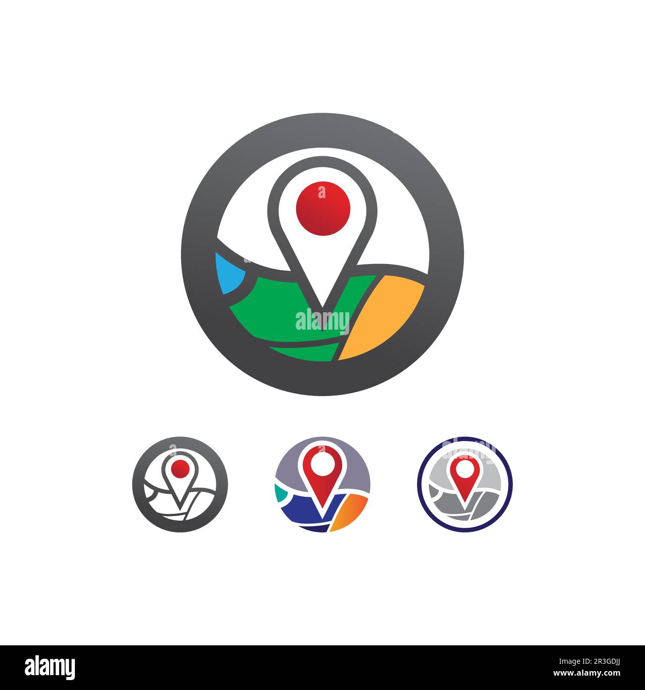 Icona posizione,logo mappa per mappa, mappa google, segnale, percorso ...