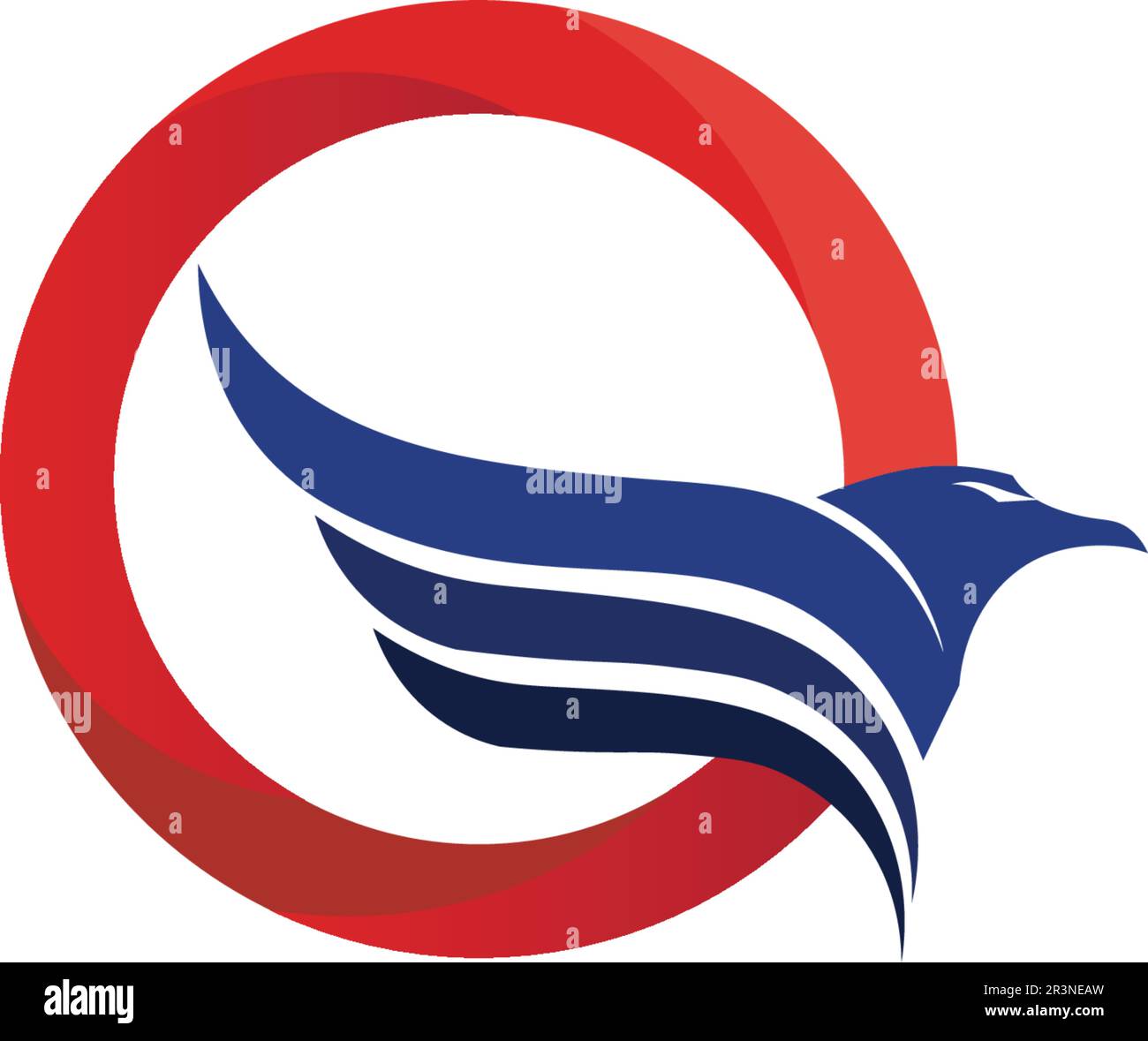 Logo dell'aquila elegante Immagini Vettoriali Stock - Alamy