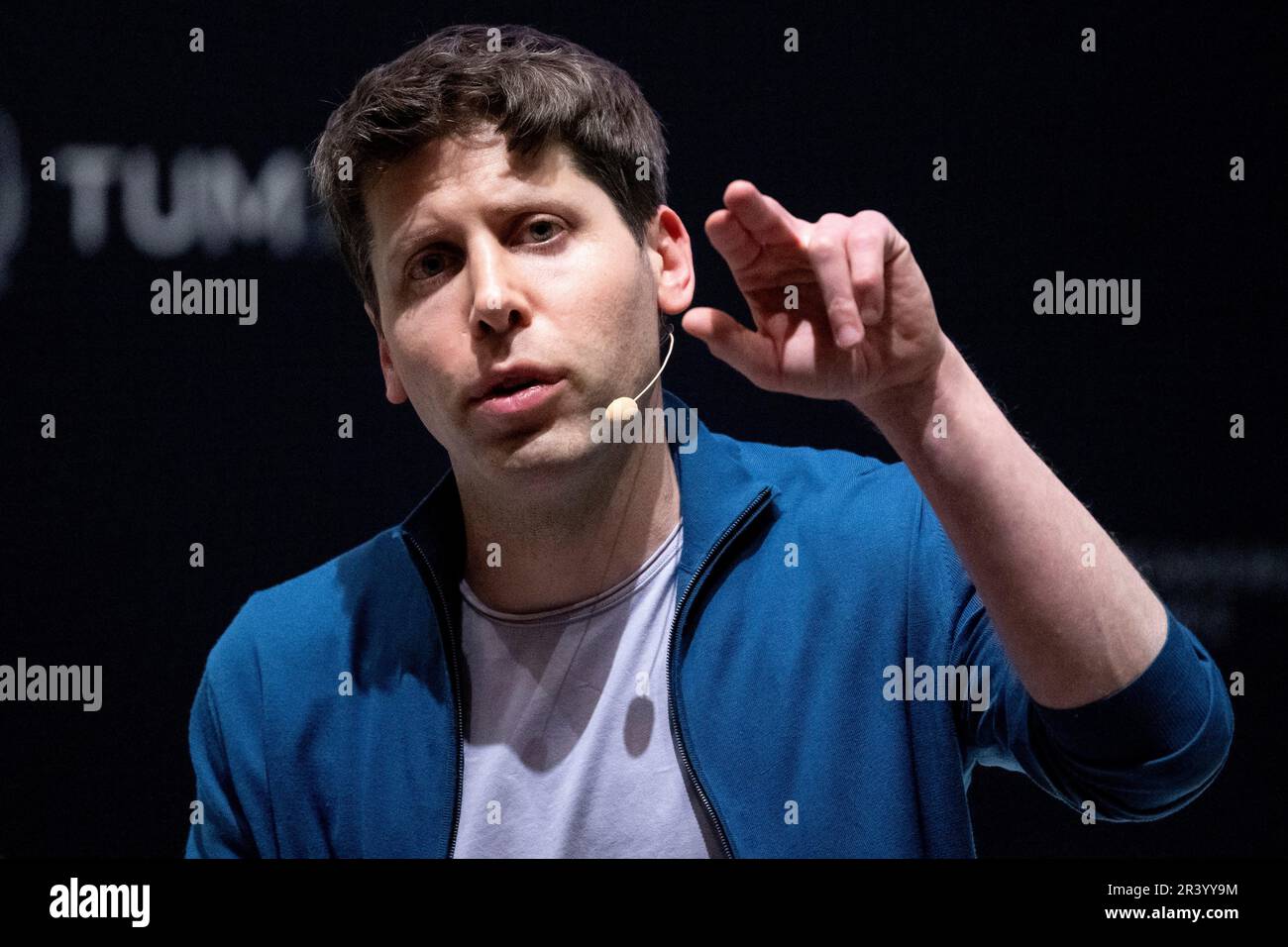 CEO of OpenAI and inventor of the AI software chatGPT Sam Altman ...