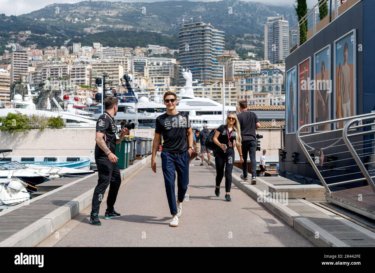 Monaco. 25 maggio 2023. RUSSELL George (gbr), Mercedes AMG F1 Team W14 ...