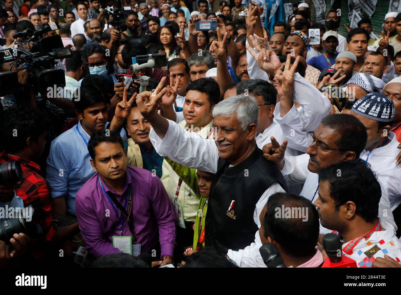 Gazipur, Bangladesh - 25 maggio 2023: Le elezioni del governo locale in ...