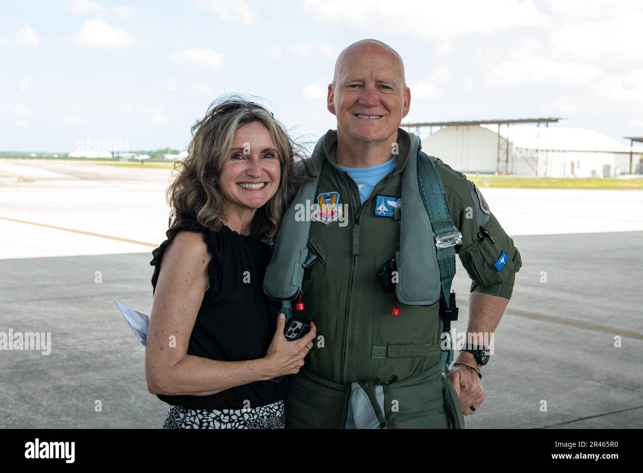 STATI UNITI James Eifert, l'Adjutant General, Florida, è raffigurato ...