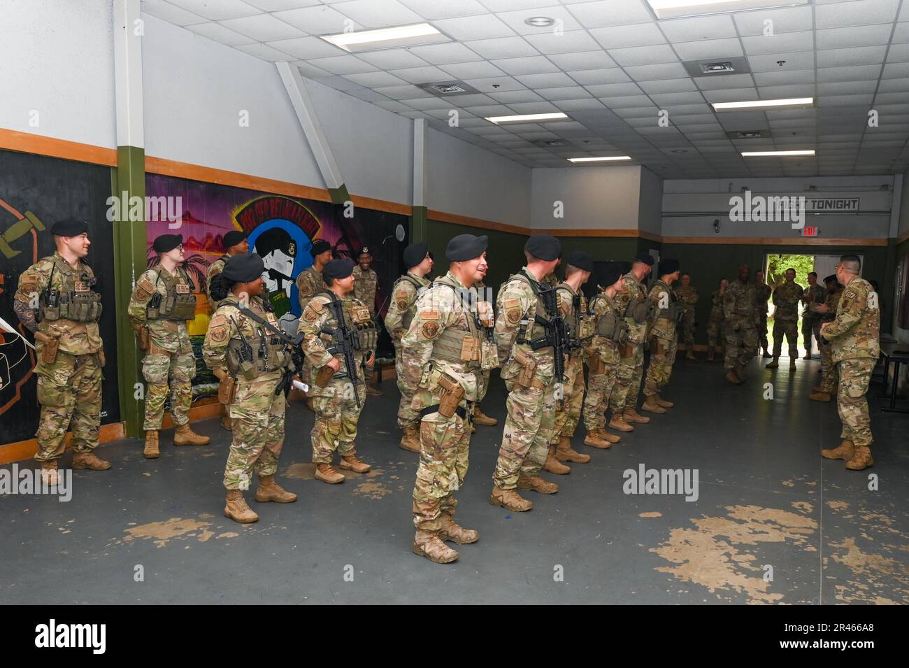 STATI UNITI Air Force Brig. Il generale Thomas Sherman, direttore delle ...