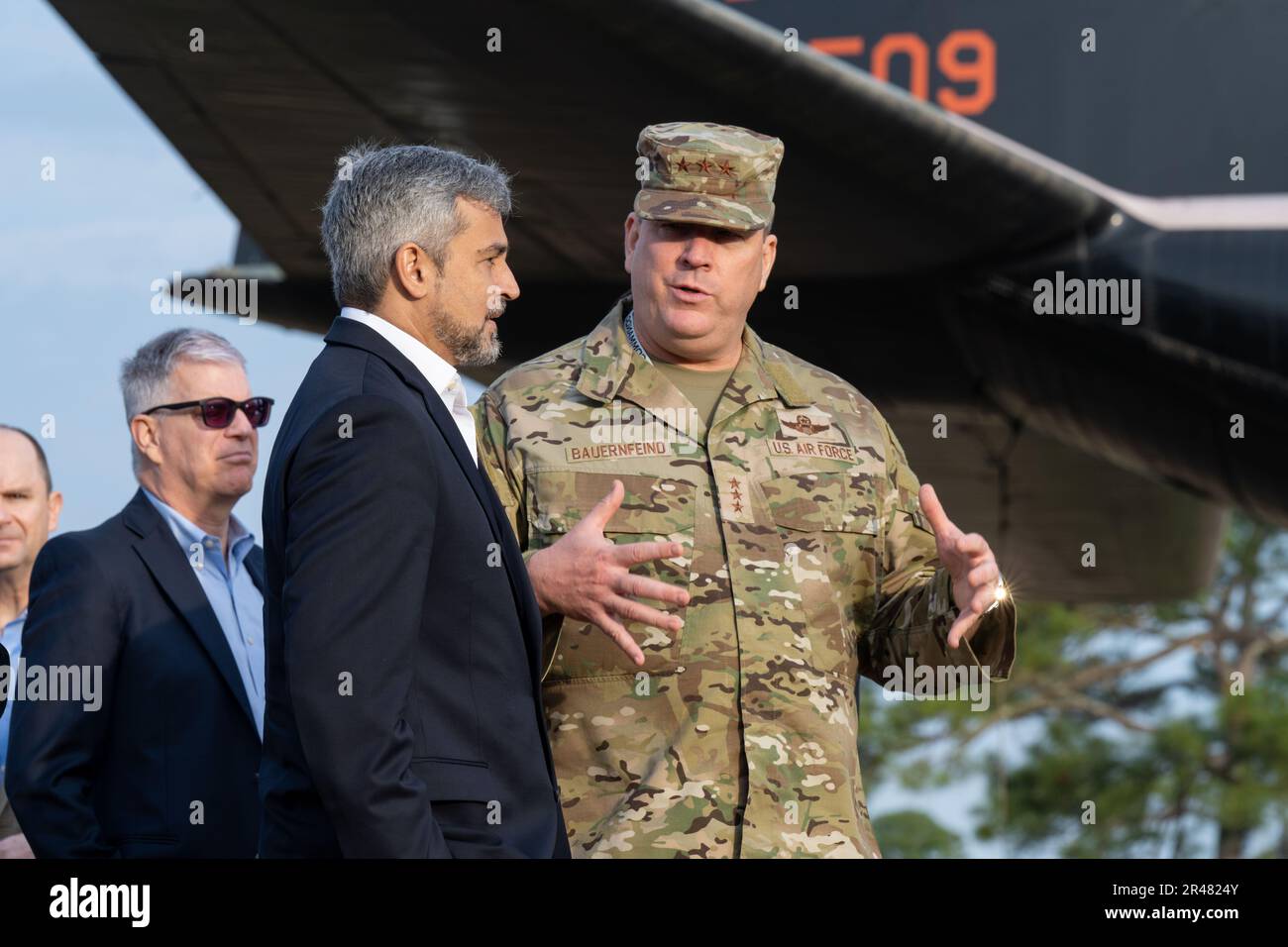 Il presidente Mario Abdo Benítez della Repubblica del Paraguay fa un ...