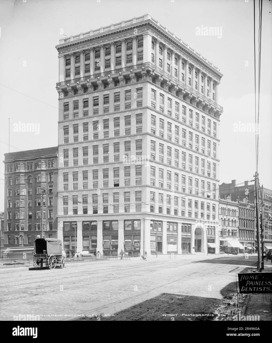 Cleveland historic architecture Foto e Immagini Stock in Bianco e Nero ...