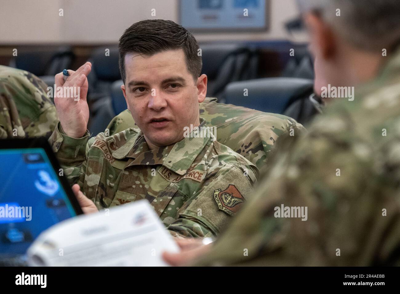 STATI UNITI David Wilson, Joint base Elmendorf-Richardson e 673d Air ...