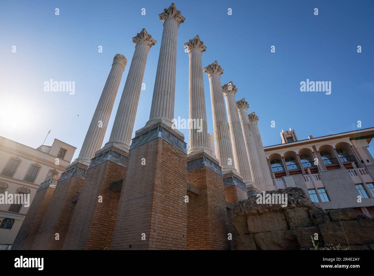 Colonne del tempio romano immagini e fotografie stock ad alta ...