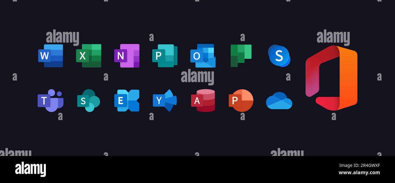 Logo onedrive Immagini Vettoriali Stock - Alamy