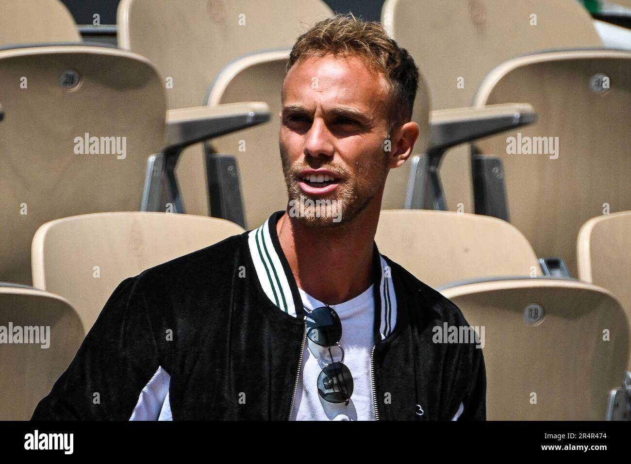 Edoardo SANTONOCITO durante la seconda giornata di Roland-Garros 2023 ...