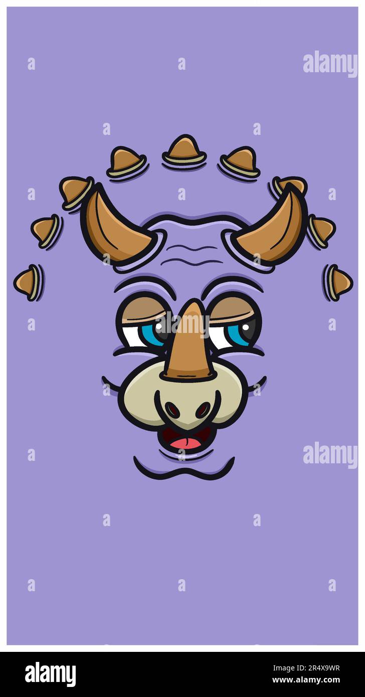 Funny dinosaur head cartoon immagini e fotografie stock ad alta ...