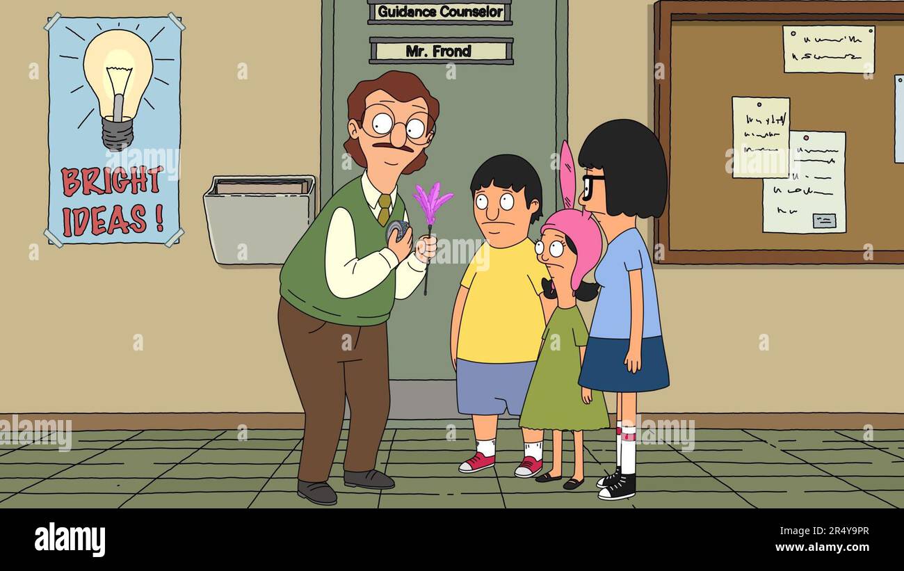 BOB'S BURGERS, da sinistra: MR. Frontd (voce: David Herman), gene ...