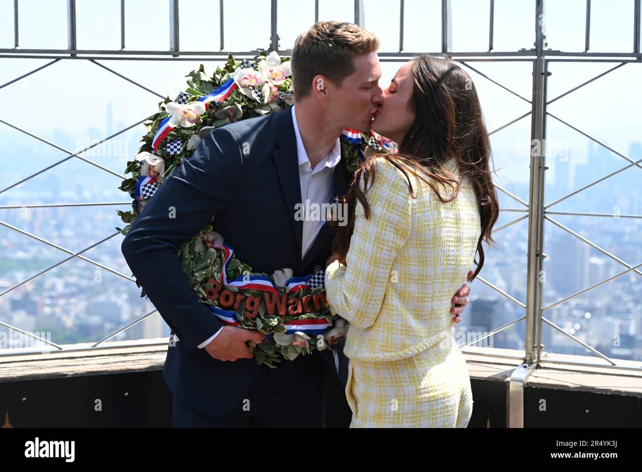 Photo by: NDZ/STAR MAX/IPx 2023 5/30/23 Winner of the 107th Running of the Indianapolis 500 ...