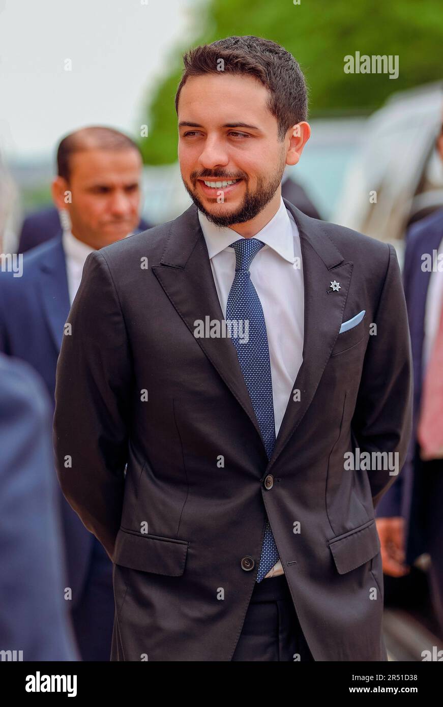 Principe Corona al Hussein bin Abdullah II di Giordania, il 31 maggio ...