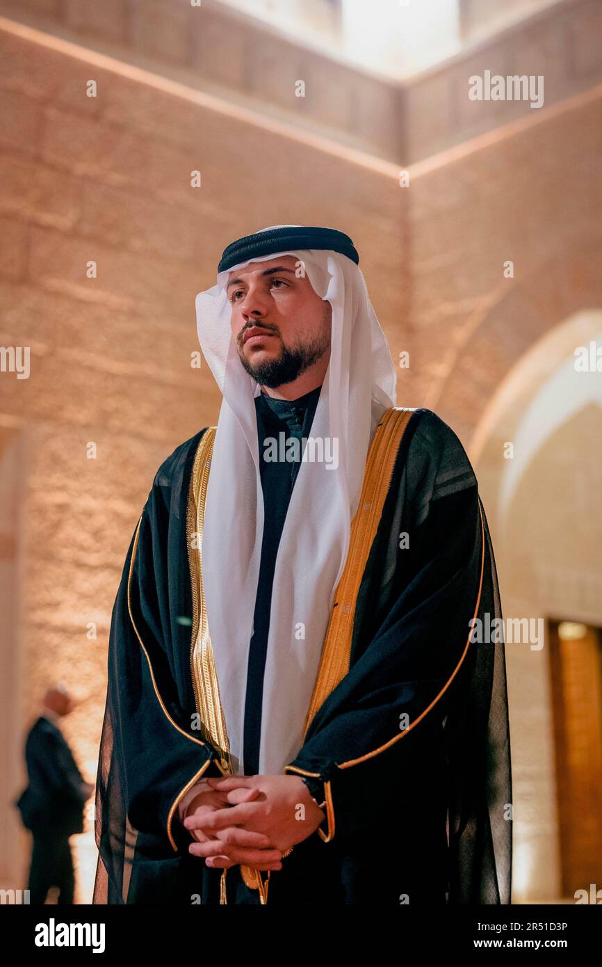 Principe Corona al Hussein bin Abdullah II di Giordania, il 31 maggio ...