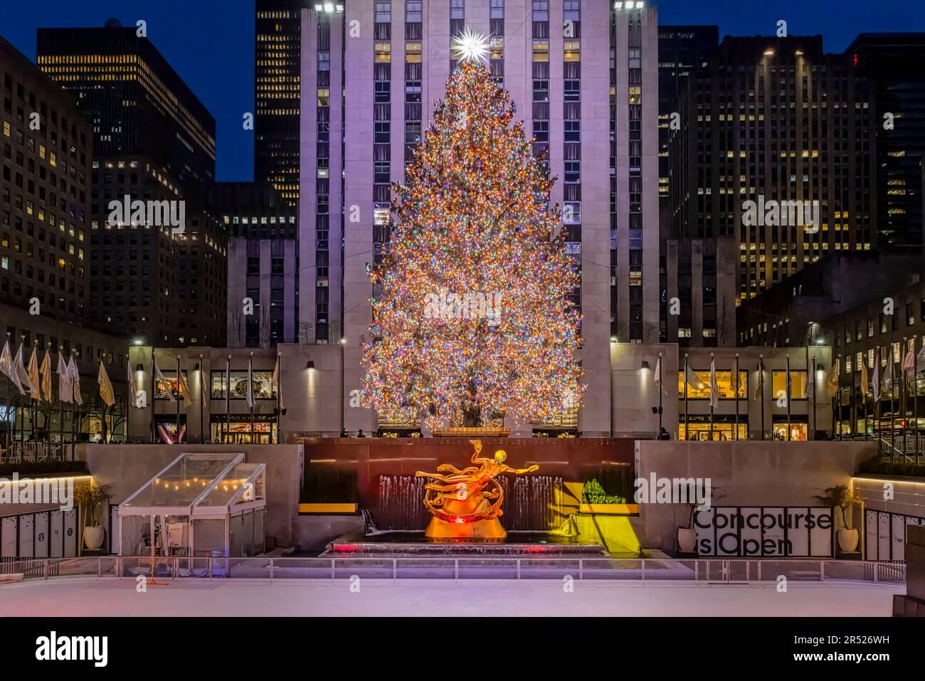 Rockfeller center natale immagini e fotografie stock ad alta ...