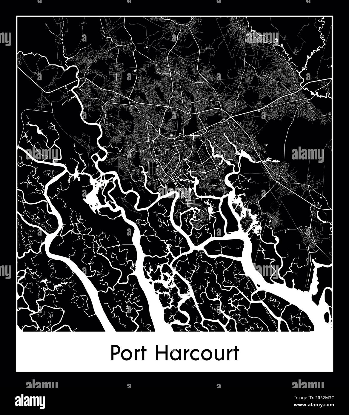 Mappa di port harcourt immagini e fotografie stock ad alta risoluzione ...
