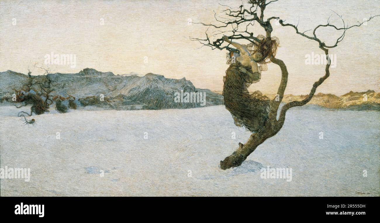 Giovanni segantini le cattive madri immagini e fotografie stock ad alta ...