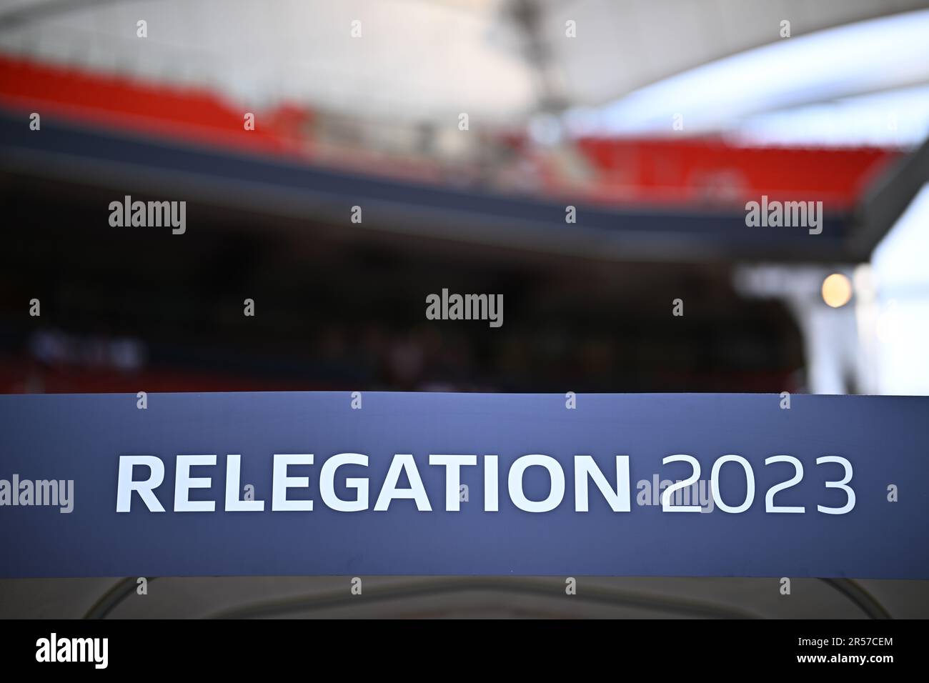 Stoccarda, Germania. 01st giugno, 2023. Calcio: Bundesliga - Relegation ...