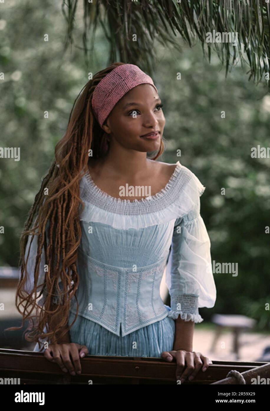 La Sirenetta film 2023 Halle Bailey Foto stock - Alamy