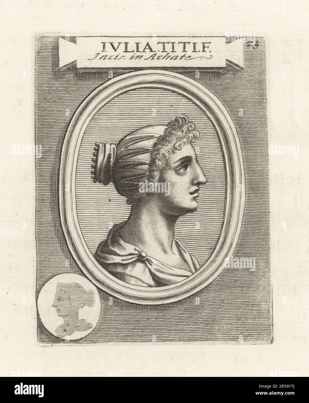 Julia Flavia, Flavia Julia o Julia Titi, figlia dell'imperatore romano ...