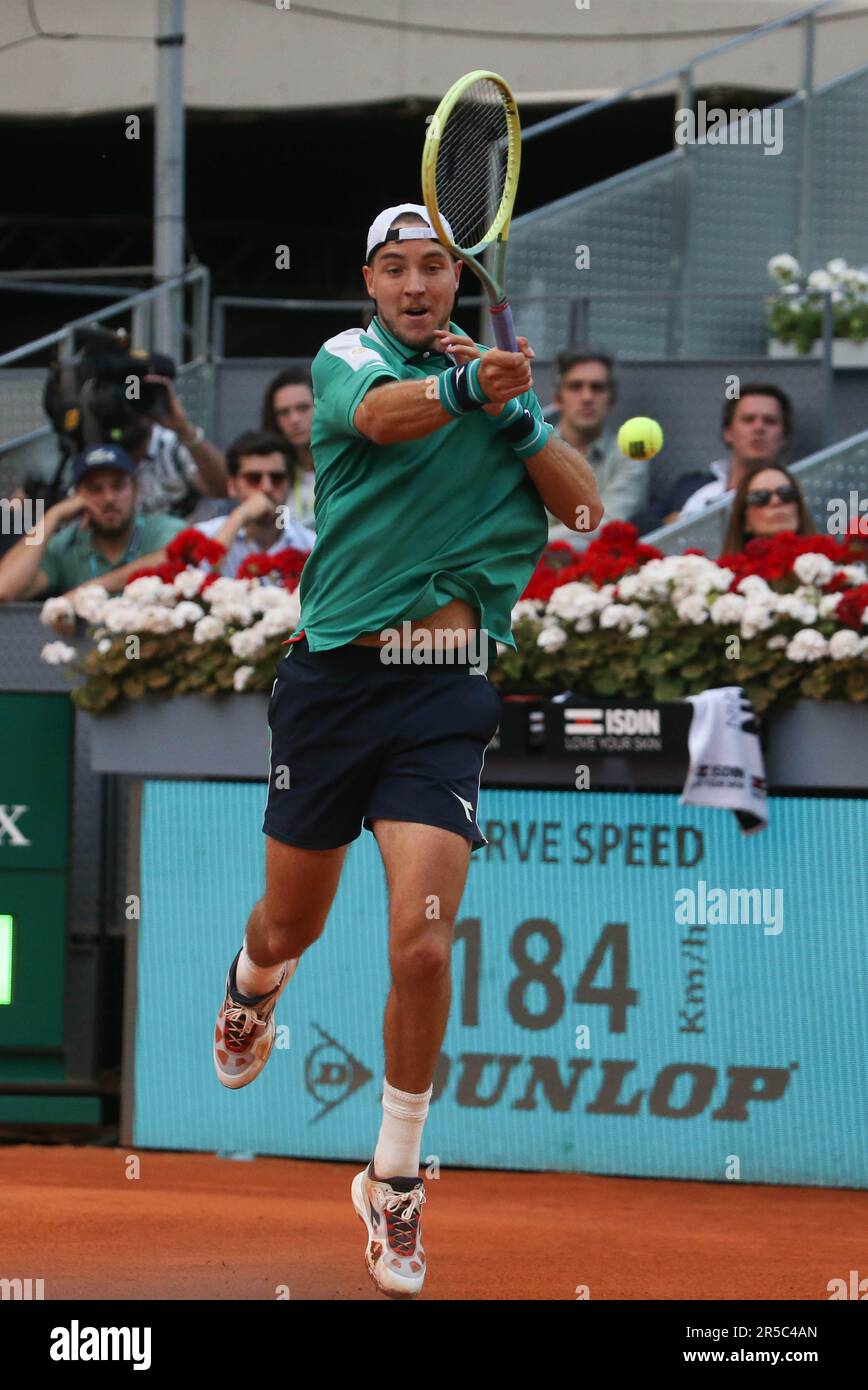 Jan-Lennard Struff di Germania durante la Mutua Madrid Jan-Lennard ...