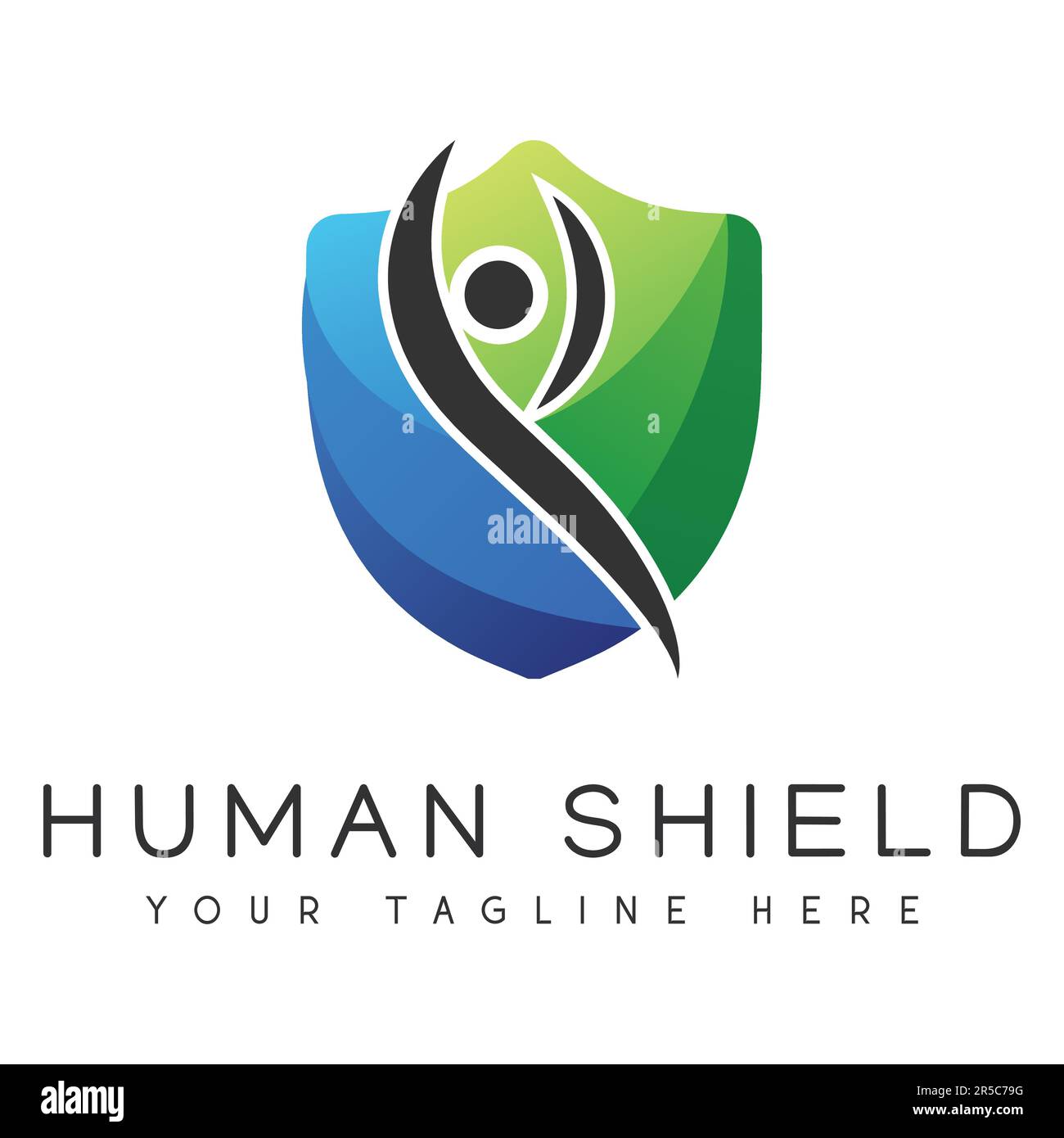 Escudo humano Immagini Vettoriali Stock - Alamy